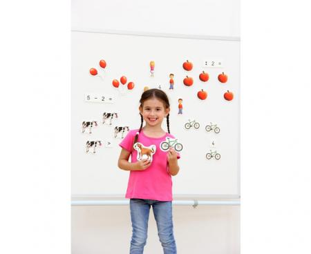 Matematica distractiva- imagini magnetice pentru numarare si calculare ...