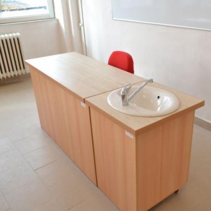 CATEDRA LABORATOR ALPHA - blat termorezistent - L=130 cm - eduvolt.ro